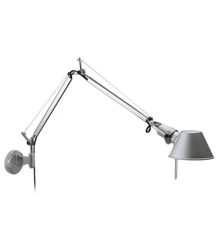 FUNKCIONALUS SIENINIS ŠVIESTUVAS ARTEMIDE TOLOMEO MICRO WALL RED | BODY ...