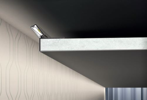 LED PROFILIS TOPMET GLOW12 DOWN A1C PAVIRŠINIS, 2M, ANODUOTAS ALIUMINIS ...