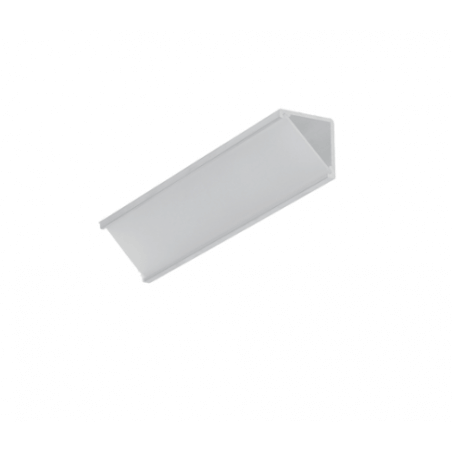 LED PROFILIS TOPMET CABI12 DUO E KAMPINIS, 2M, ALIUMINIS K2000200