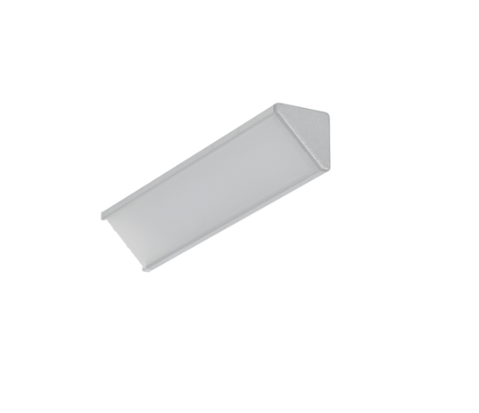 LED PROFILIS TOPMET CABI12 DUO E KAMPINIS, 2M, ANODUOTAS ALIUMINIS K2000220