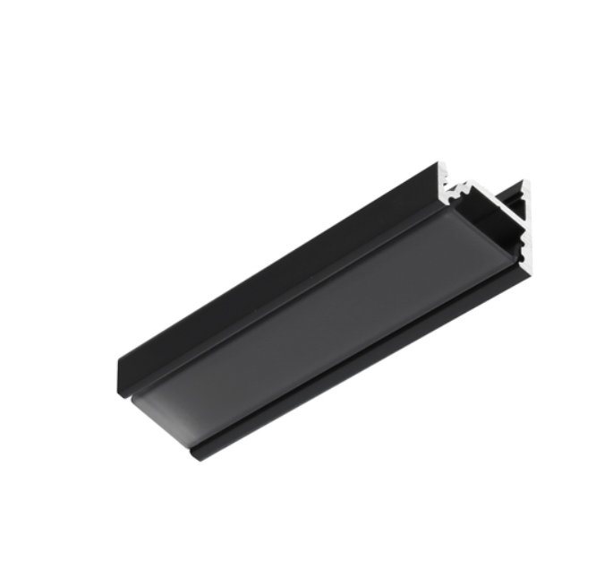 LED PROFILIS TOPMET CORNER10.V2 A1C/U1 KAMPINIS, 2M, JUODAS J6000221