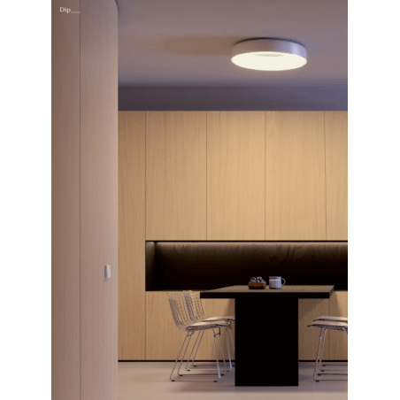 FUNKCIONALUS LUBINIS LED ŠVIESTUVAS REDO DIP D62 40W CCT JUODAS 01-3724