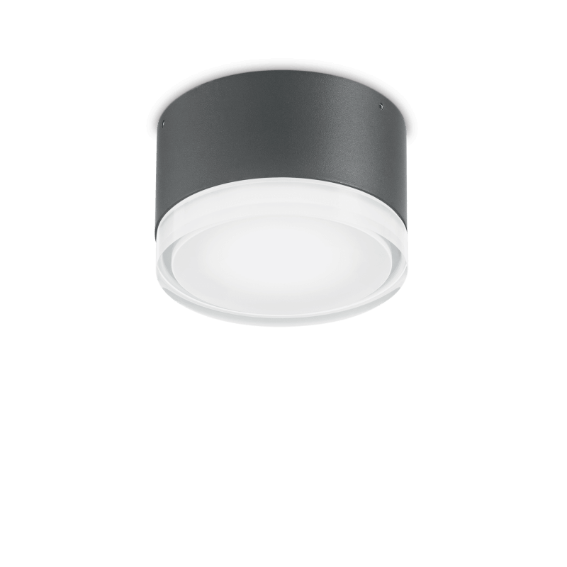 Lubinis | sieninis šviestuvas URANO D12 ANTRACITO SPALVOS IDEAL LUX 168111