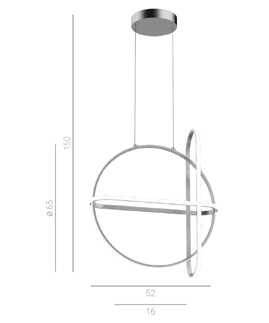 Šviestuvas pakabinamas Italux Cerrila PND-29772750